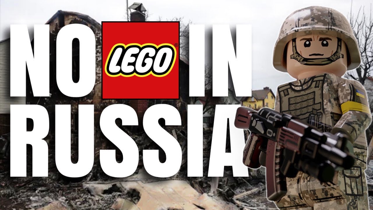 LEGO Halts Product Bound for Russia Due to Invasion of Ukraine - YouTube