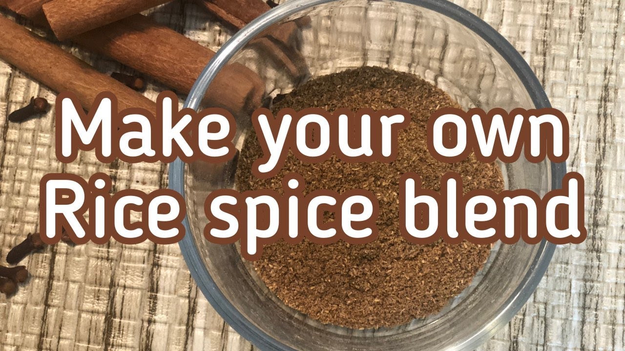 Pilau Masala/Rice Spice Blend - YouTube