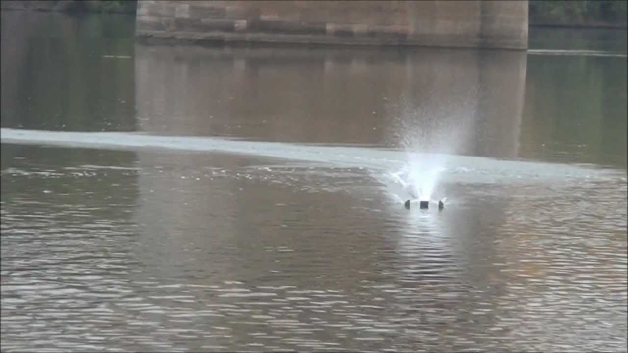 Mini rigger TRACK STAR rc boat - YouTube