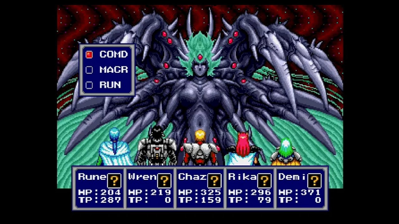 Phantasy Star IV - Final Boss Profound Darkness - YouTube