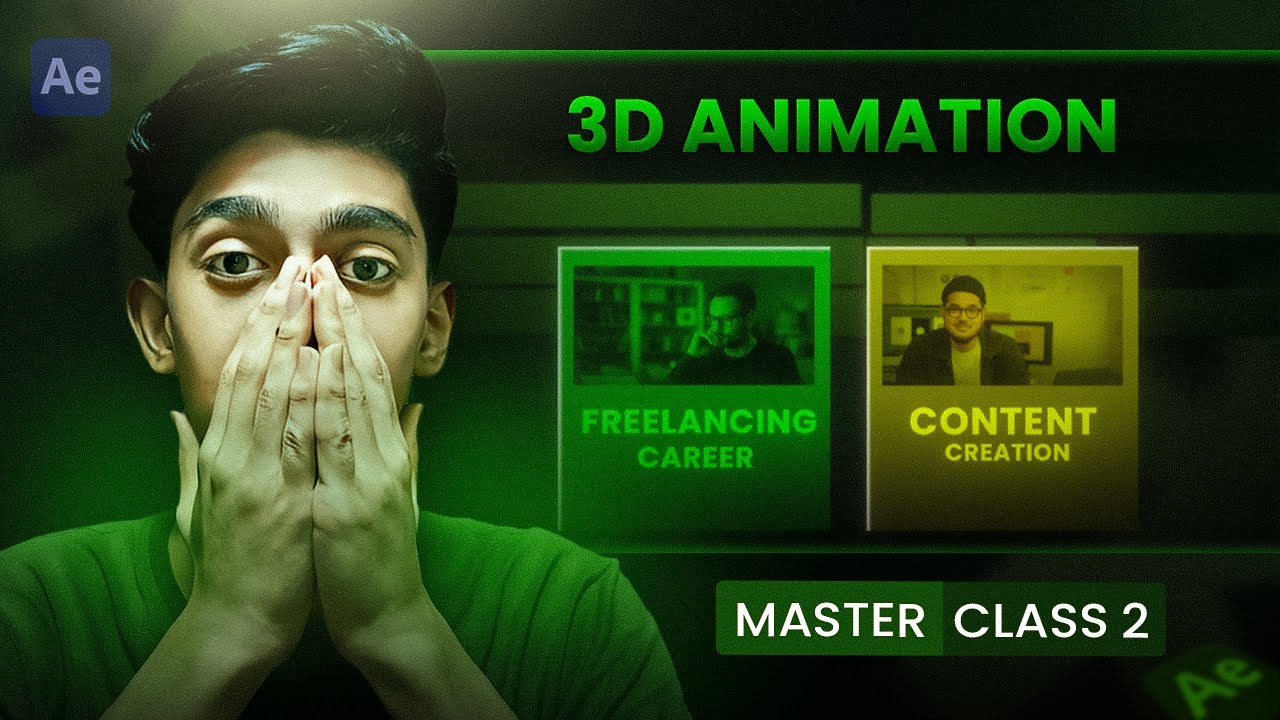 Advance 3d Video editing Tutorial In Bangla | After Effect Masterclass 02 - YouTube