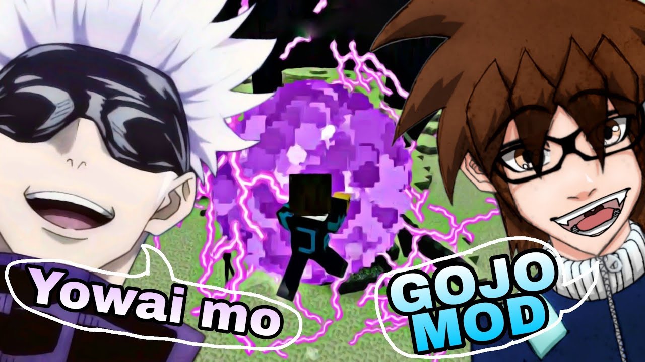 GOJO Mod for MINECRAFT POCKET EDITION [Minecraft Gojo addon] - YouTube