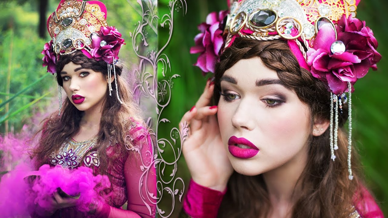 Russian Princess - makijaż fotograficzny + backstage sesji zdjęciowej ...