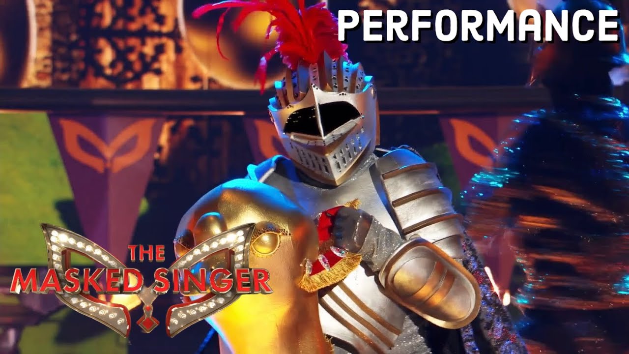 Knight sings “Puttin’ On The Ritz” by Fred Astaire | THE MASKED SINGER ...