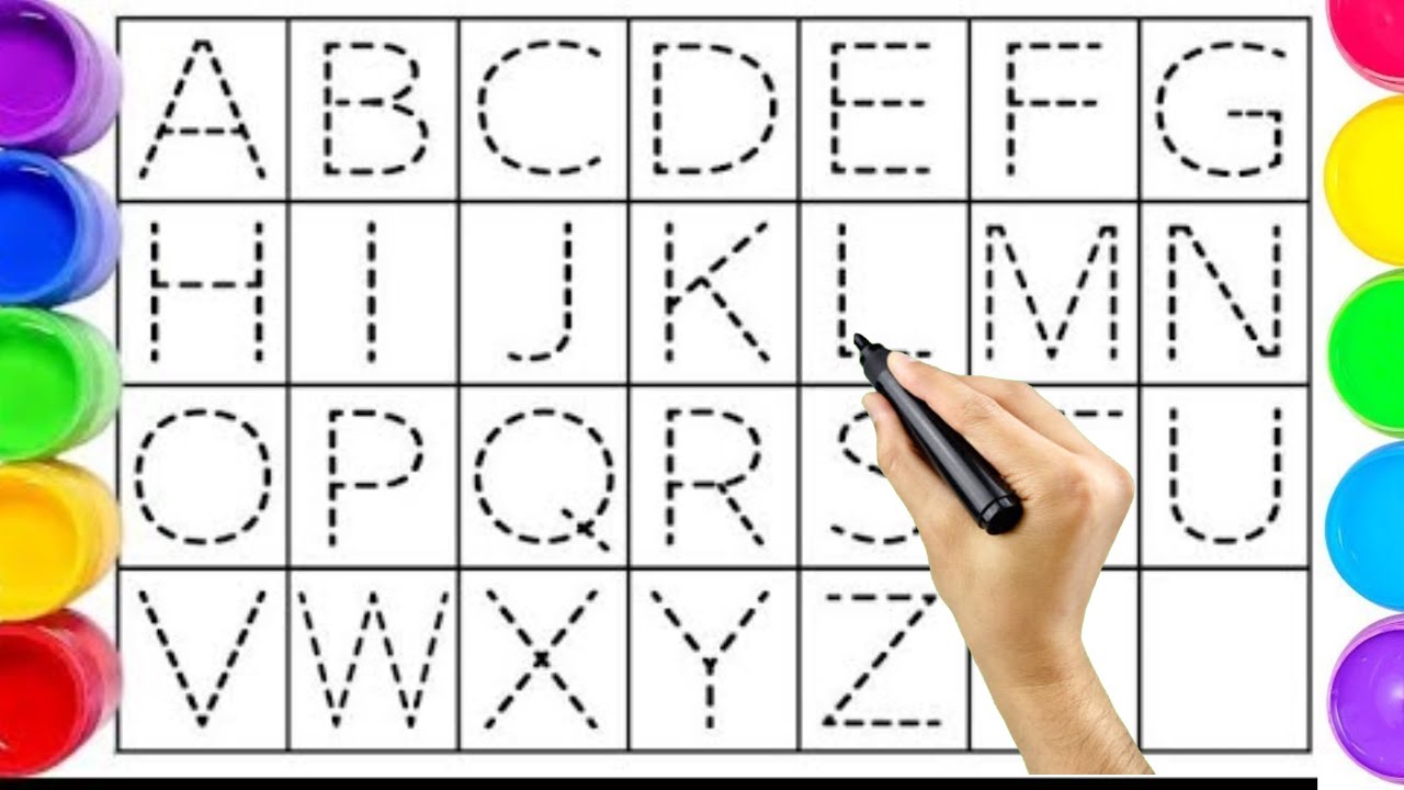 Abcd | a to z alphabet, 1234 counting, learn to come, 1 to 💯 counting ...