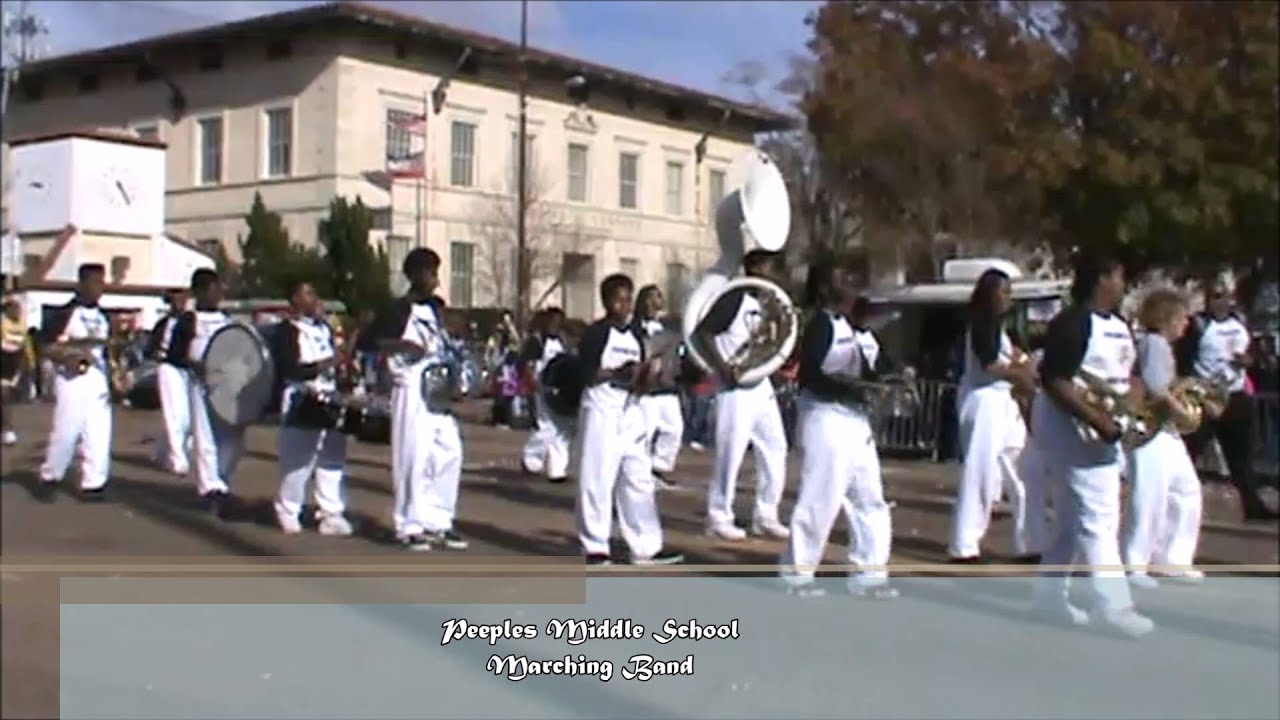 Peeples Middle School at the 2015 City of Jackson Christmas Parade ...