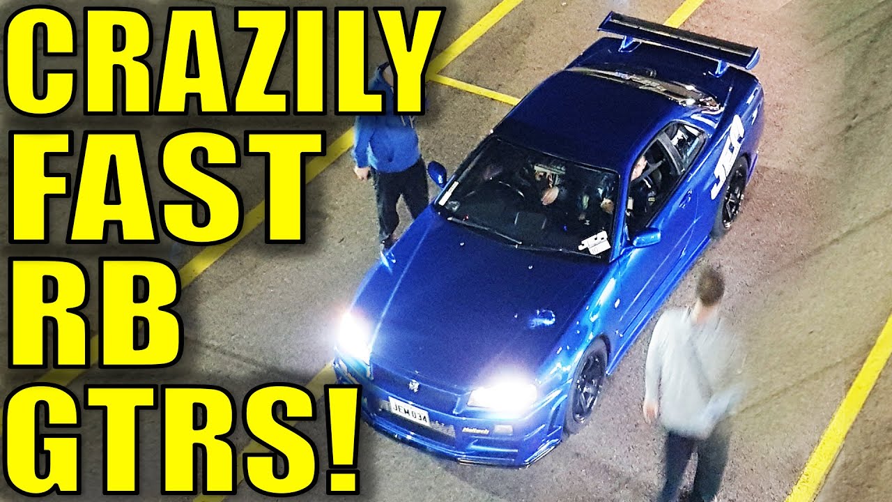 CRAZY 1300HP & 1000HP GTR ROLL RACING | SYDNEY | ST KNG vs JEM - YouTube