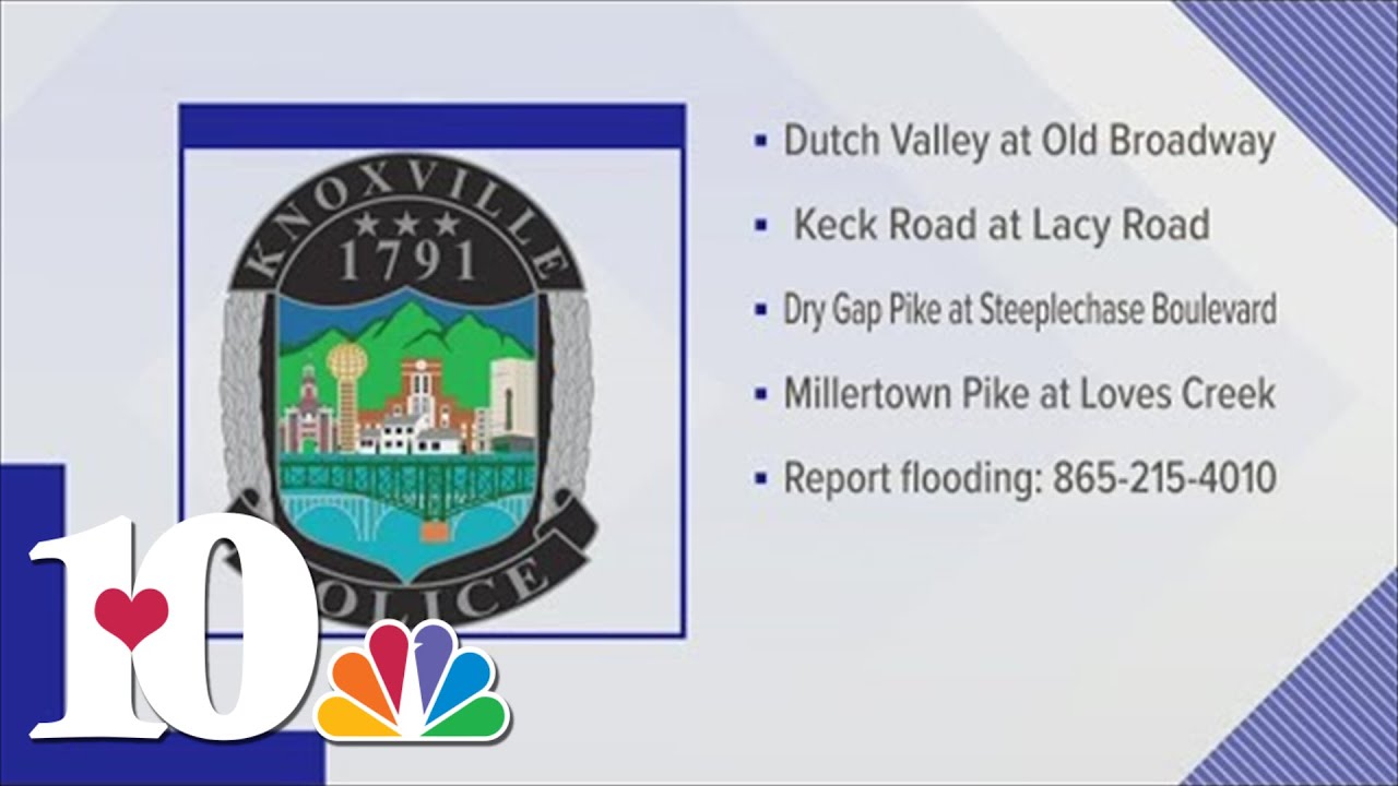 Flash flood warning in effect for Knox County - YouTube