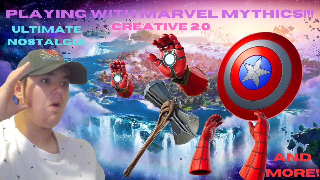 Playing with MARVEL MYTHICS in CREATIVE 2.0!!! (ULTIMATE NOSTALGIA ...