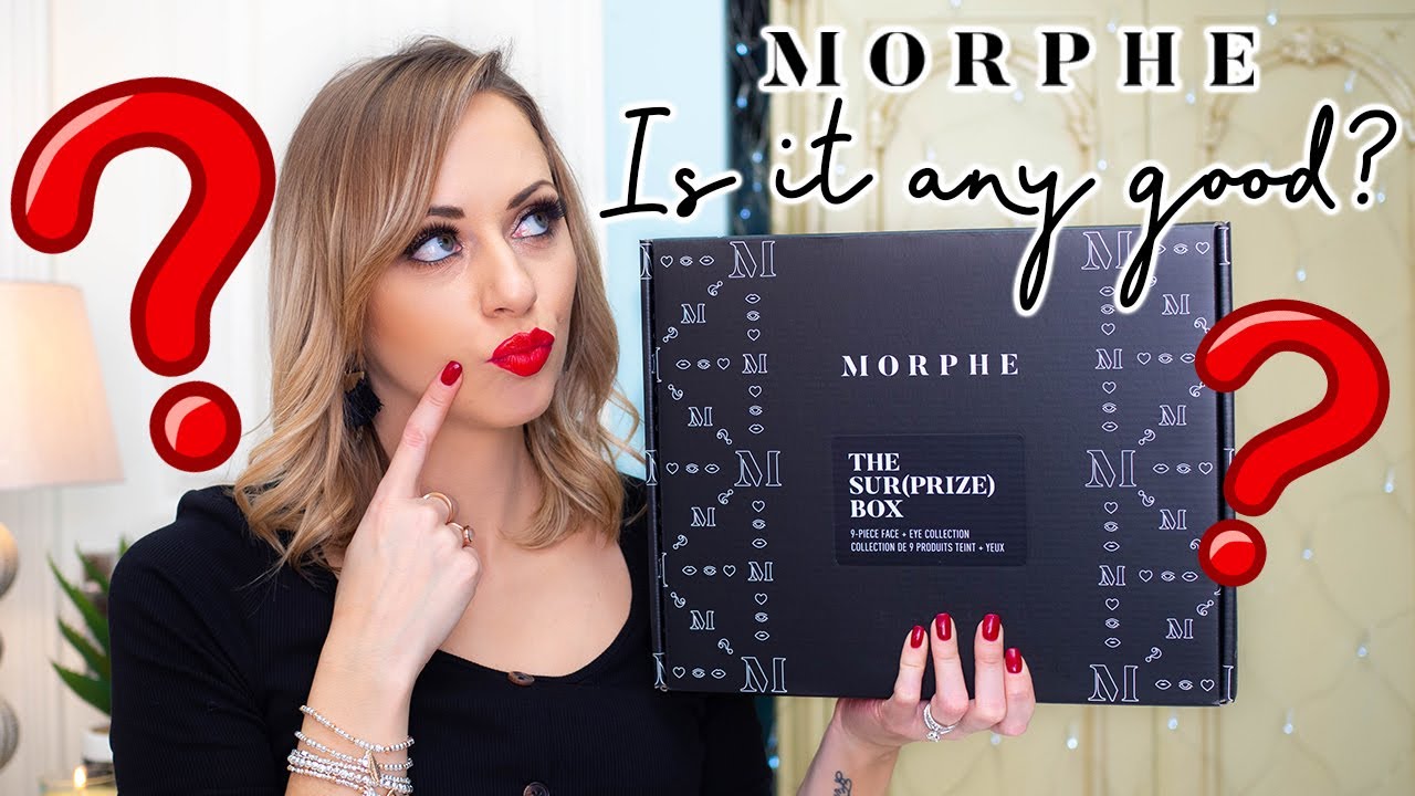 MORPHE MYSTERY BOX UNBOXING - IS IT ANY GOOD? I SPENT £50! LADY WRITES ...