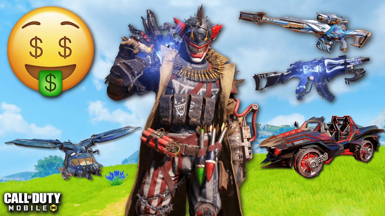 I USED the MOST EXPENSIVE SKINS in COD MOBILE... - YouTube