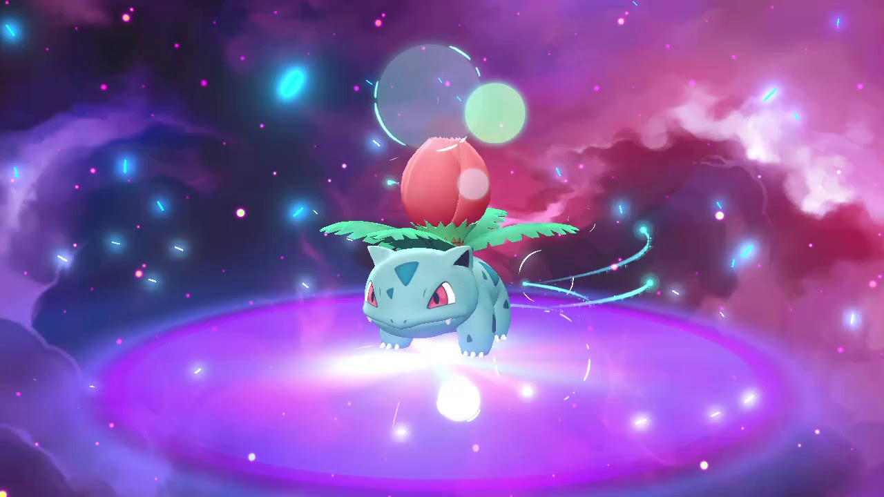 Evolution to Venusaur | Pokemon Let's Go Pikachu | Nintendo switch ...