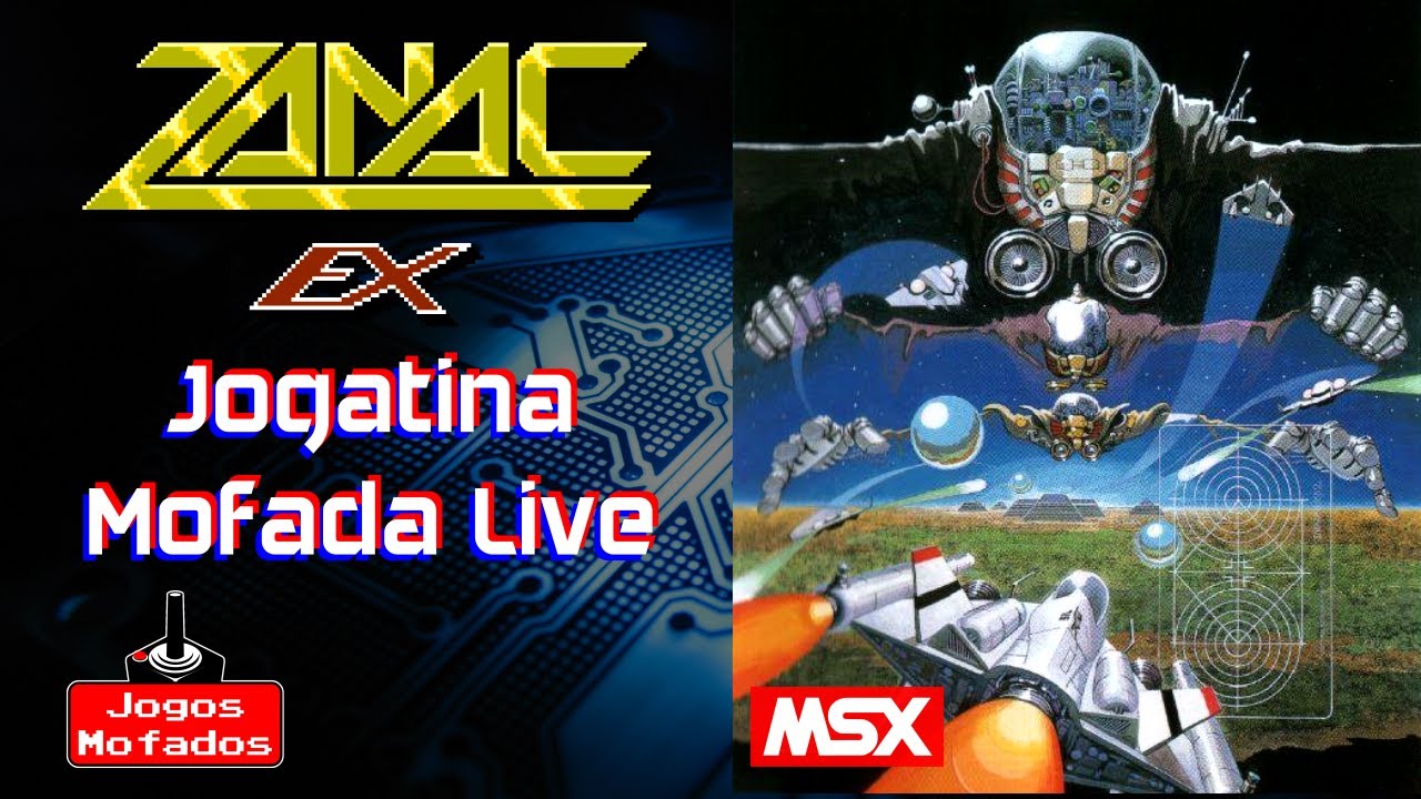Zanac EX ao Vivo no MSX - Compile, Pony Canyon, 1986 - YouTube