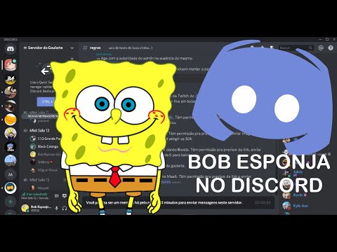 Bob Esponja no Discord [é isso ai mesmo que você leu] - YouTube