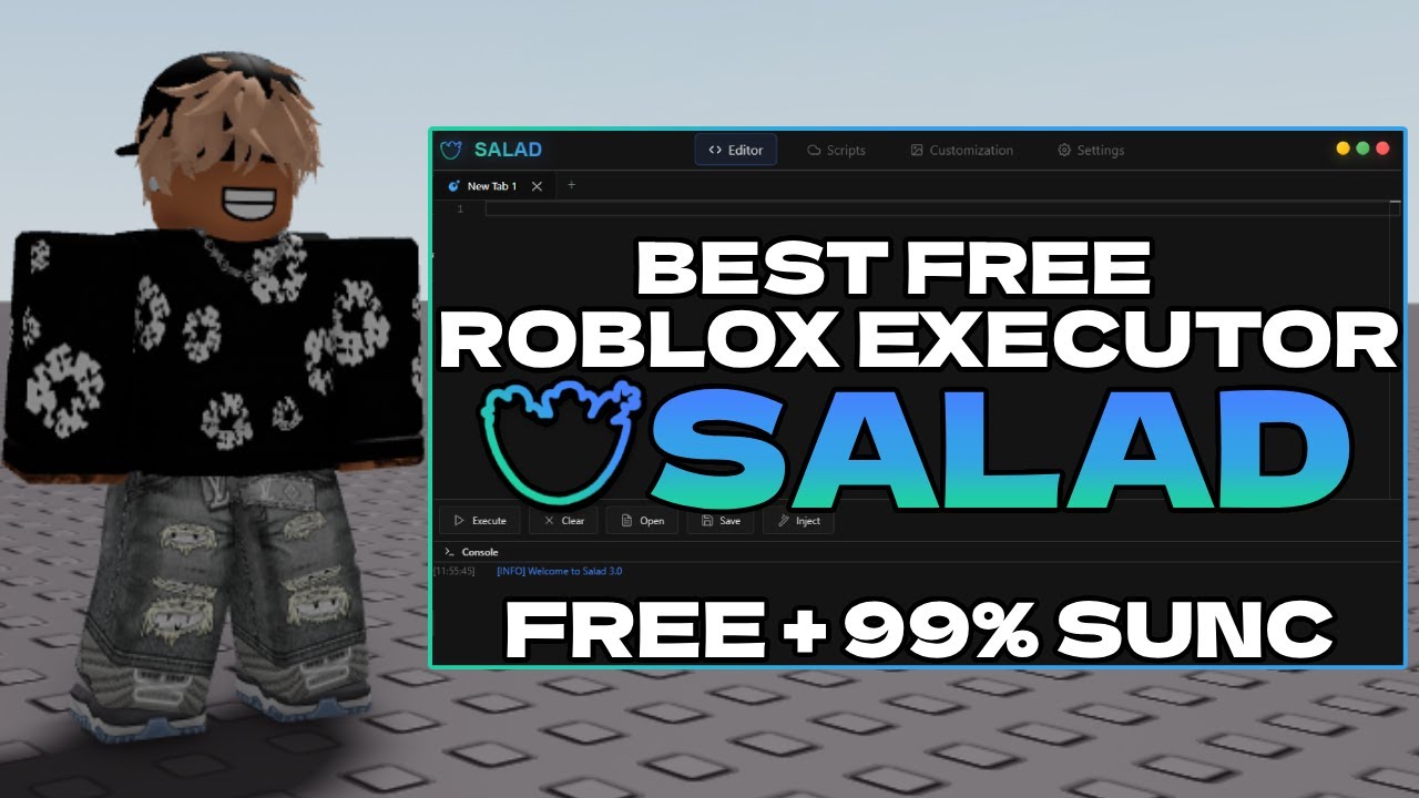 [NEW!] Roblox BEST FREE Script PC Executor: Salad | The Best 100% UNC ...