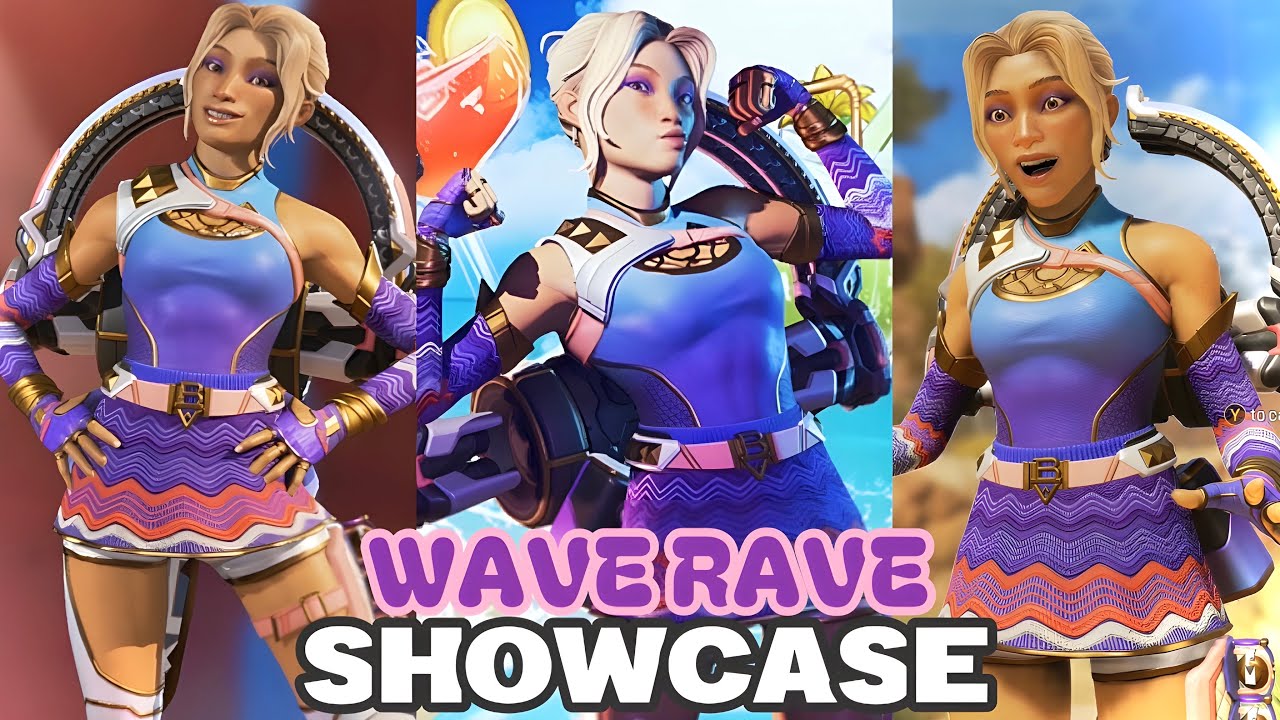 Finishers Emotes, Poses and More! Conduit’s Wave Rave Skin Showcase ...