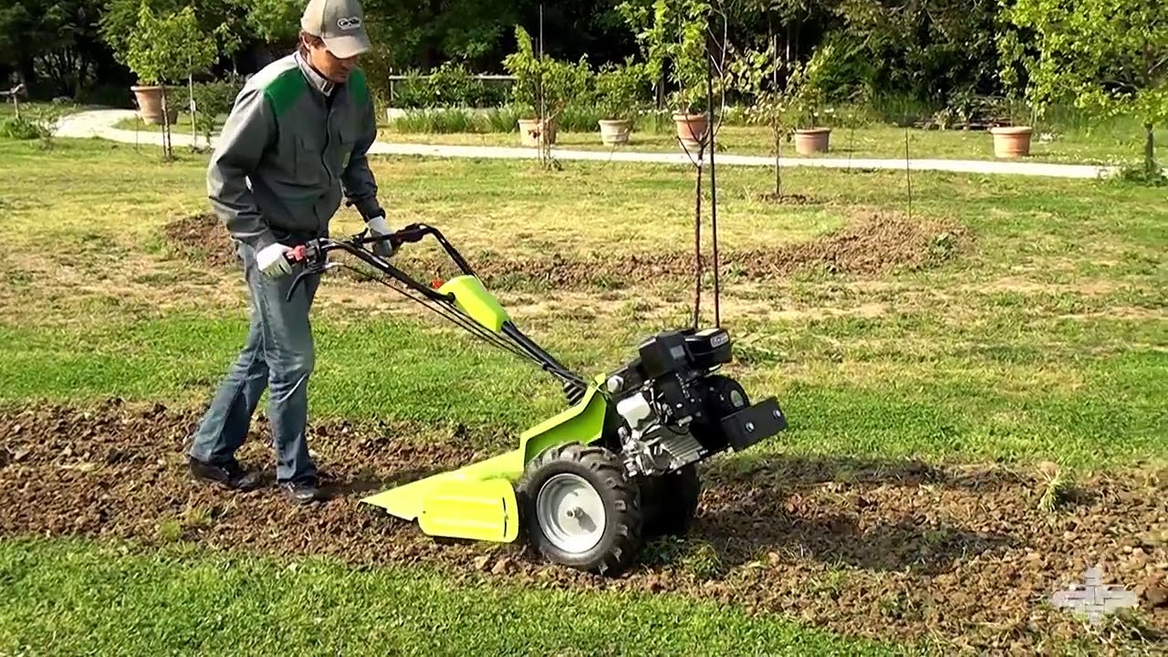 Grillo G45 Walking Tractor - YouTube