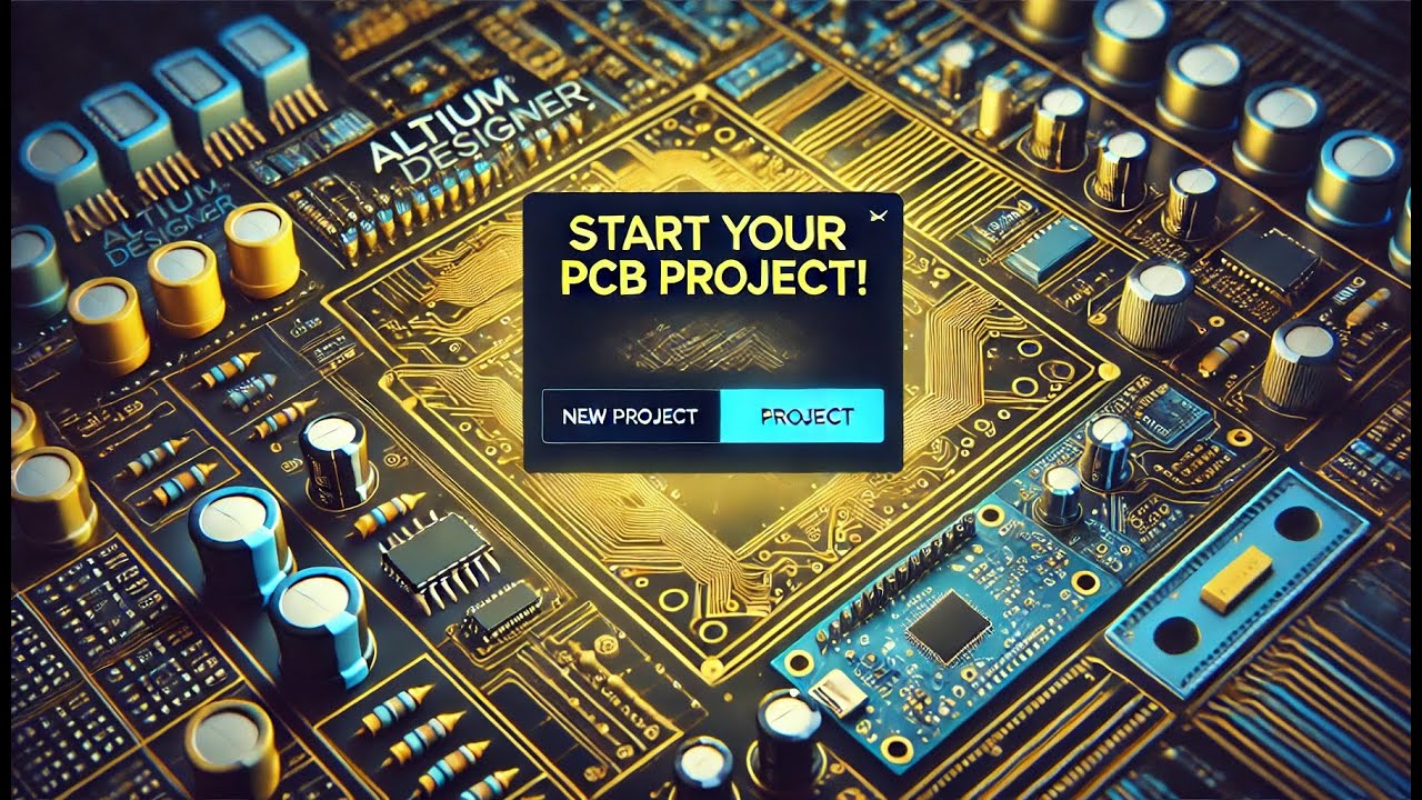 How to Start a New PCB Project in Altium Designer - YouTube