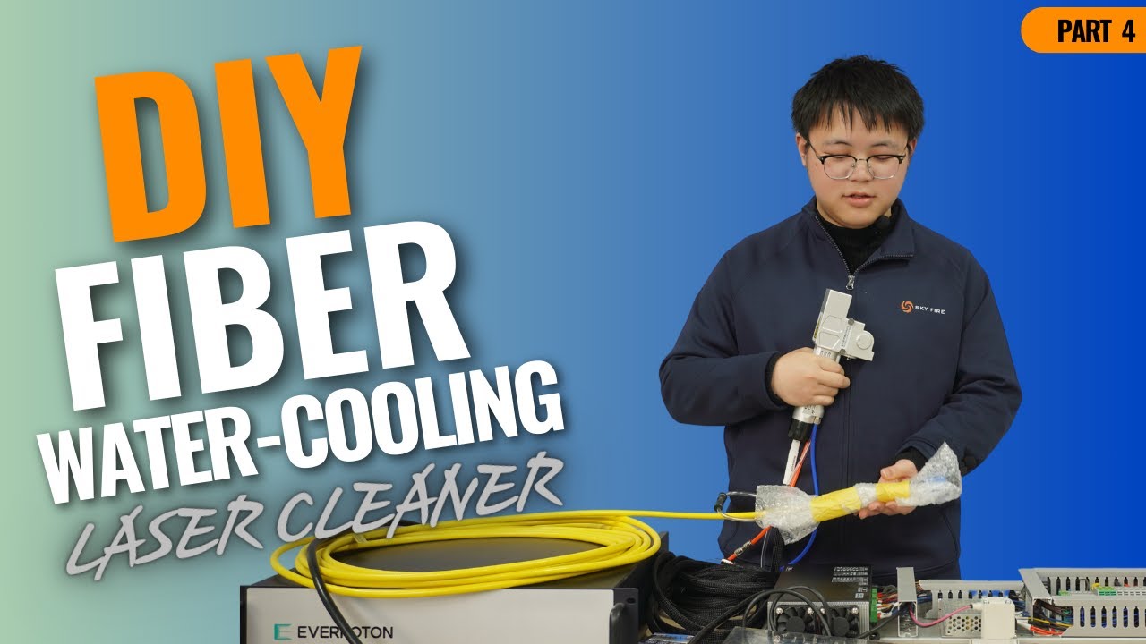 DIY 2000w Water-Cooling Fiber Laser Cleaner Part 4 ｜Laser Cleaning Test ...