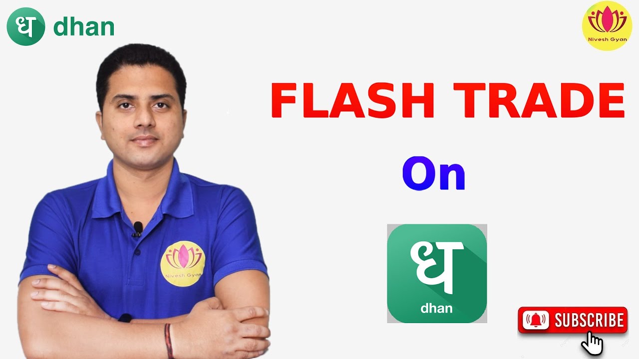How to Use Flash Trade on DHAN | Option Trading | Nivesh Gyan - YouTube