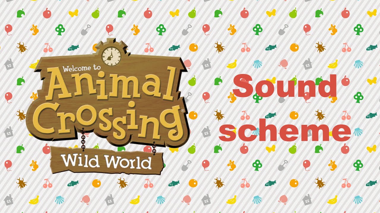 Animal Crossing: Wild World sound scheme - YouTube