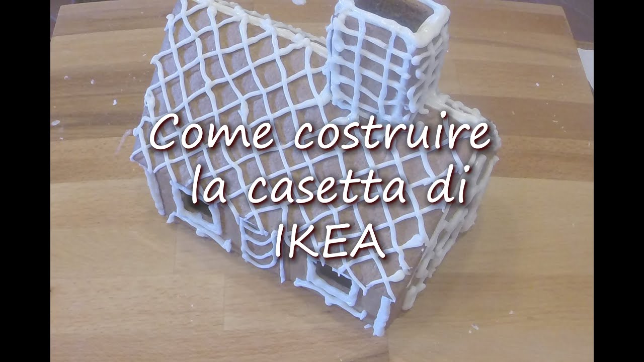 Come costruire la casetta di Pan di Zenzero di IKEA - YouTube