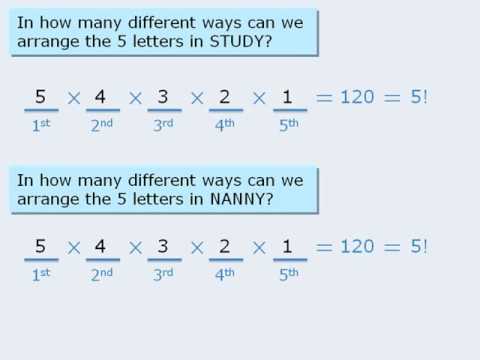 13. GMAT Counting Lesson: MISSISSIPPI Rule - YouTube