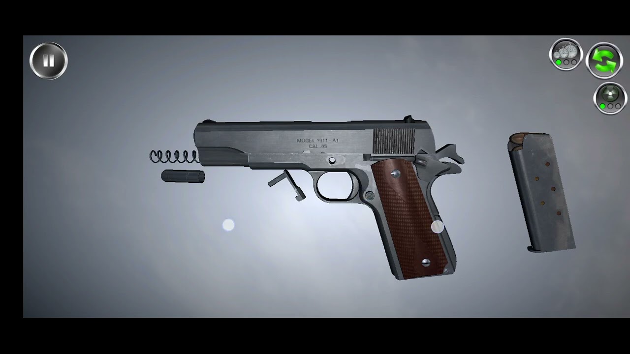 How to Field Strip an M1911-A1 (For Dummies) - YouTube