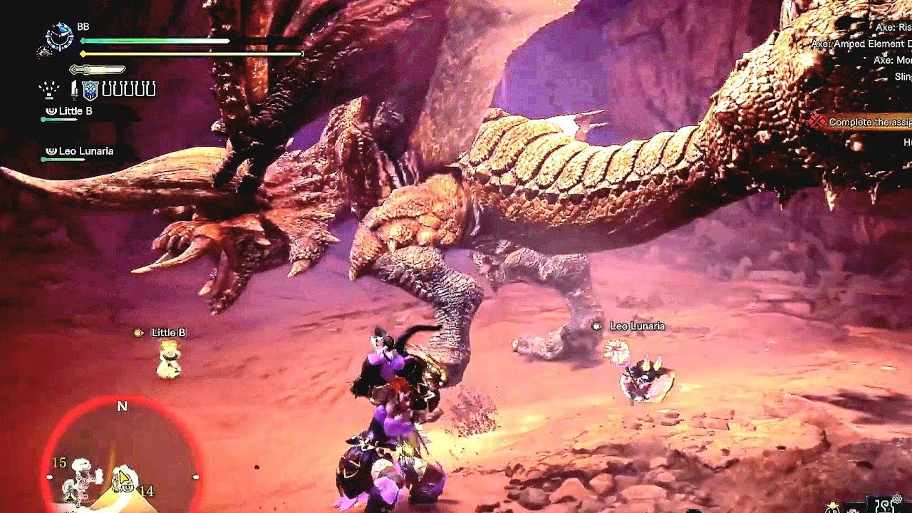 MHW #11 นางฟ้าขอล่า Solo Diablos (Hunt a Diablos) - YouTube