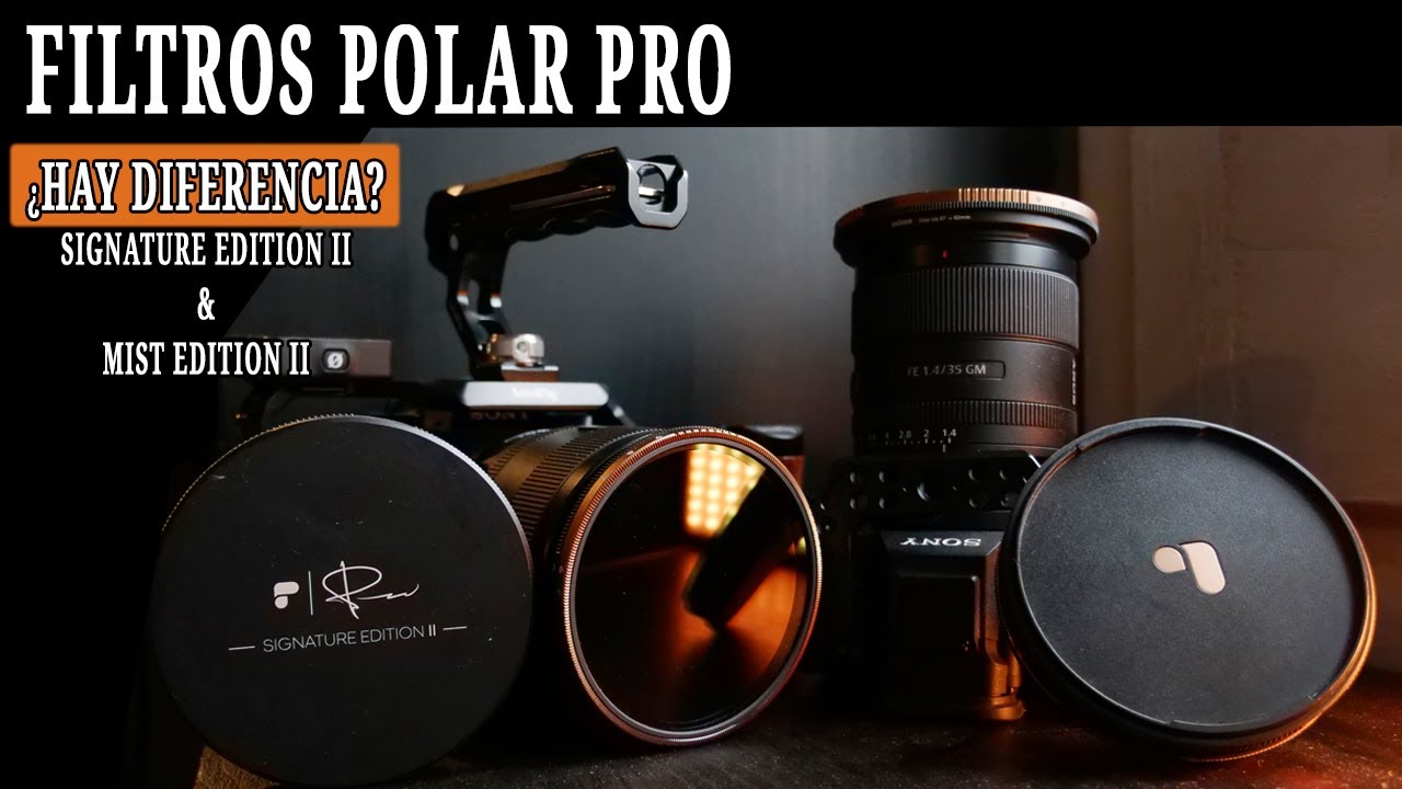 Filtro ND variable POLARPRO VND Signature Edition II + Mist Edition II ...