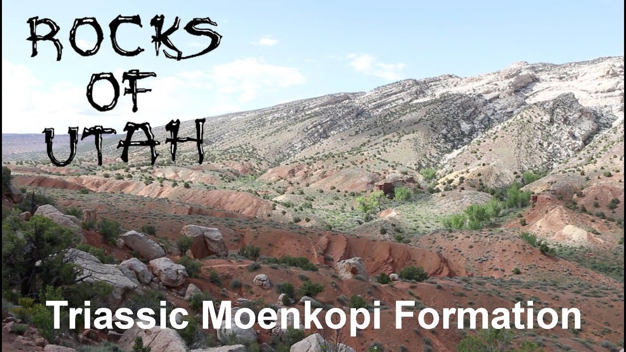 Triassic Moenkopi Formation - The Rocks of Utah - YouTube