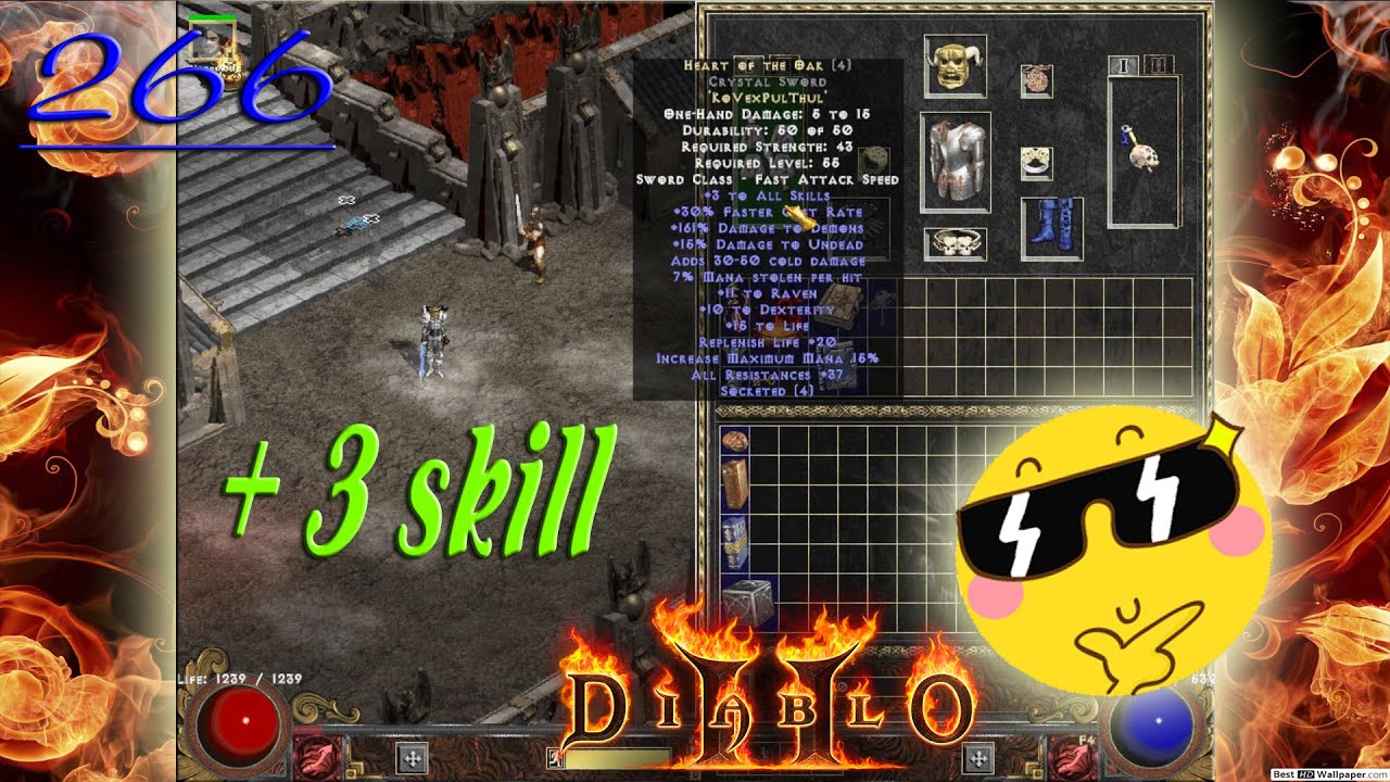 Diablo 2 Reign of Shadow : Đã có được thanh kiếm cực kỳ vừa ý cho bản ...