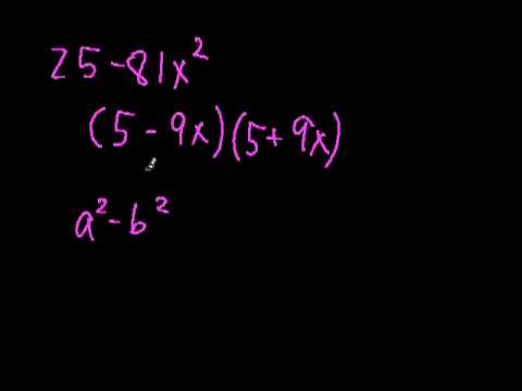 Difference of Squares Practice Problems - YouTube