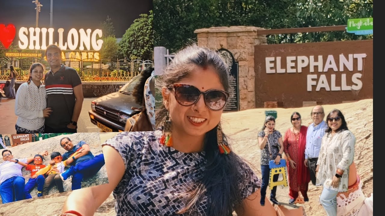 Elephant Fall || Shillong || Meghalaya || Family travel vlogs|| The ...