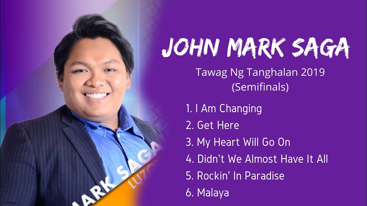 John Mark Saga | Tawag ng Tanghalan Semifinals Complete Playlist - YouTube