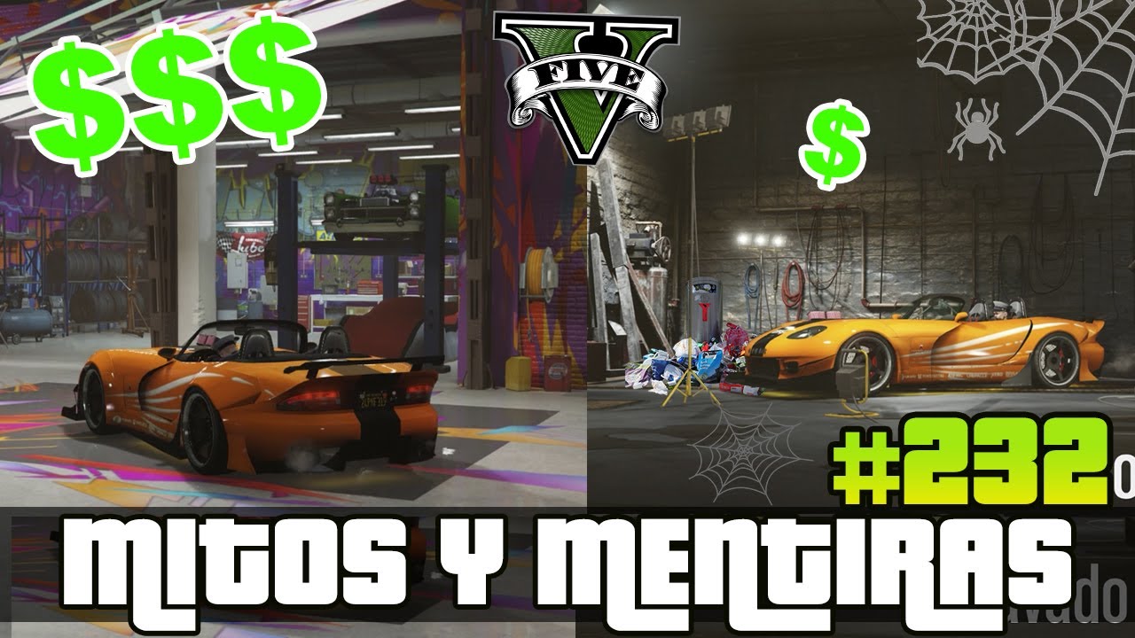 GTA V Mitos y Mentiras #232 - Te cuesta más reparar el auto en un ...