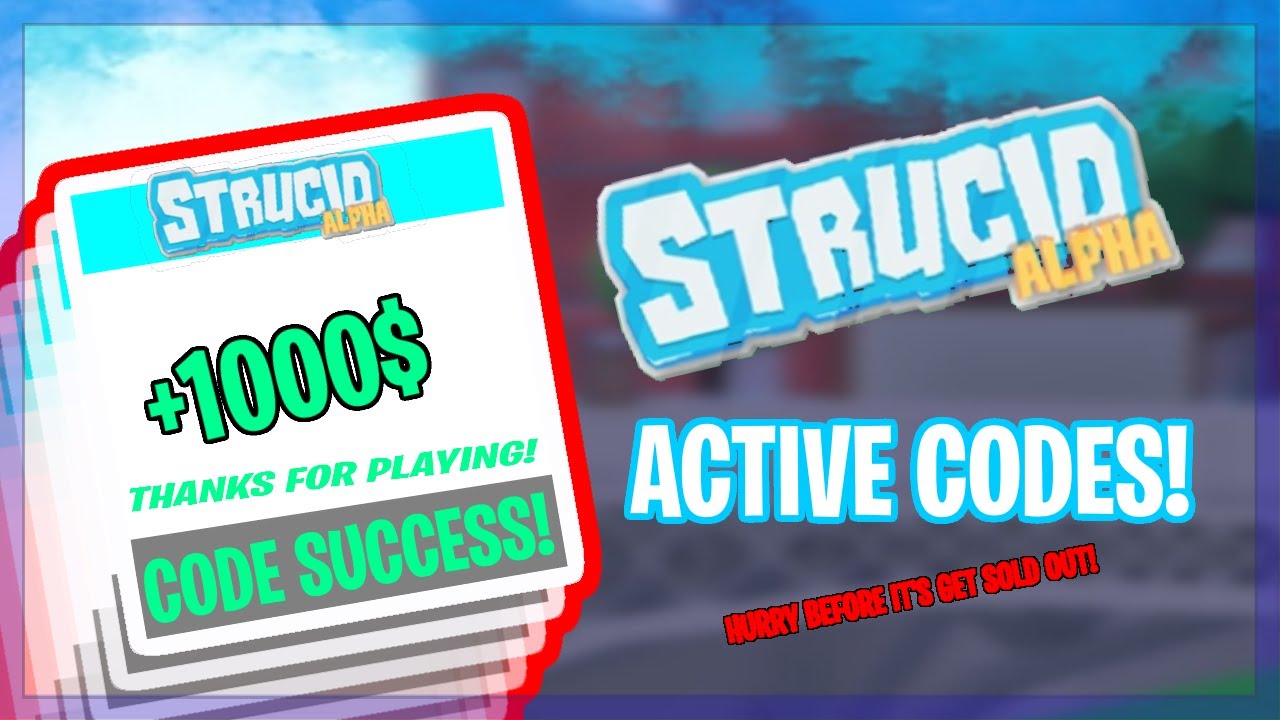 Roblox Strucid Active codes! - YouTube