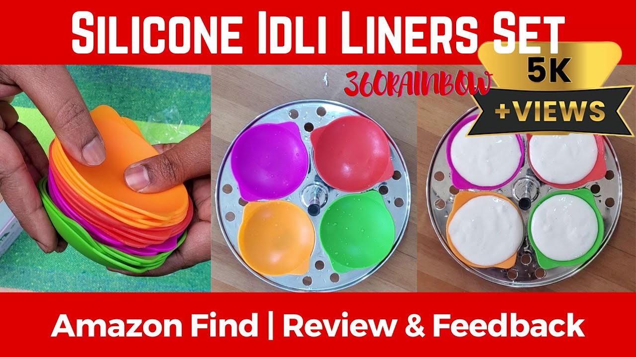 Silicone Idli Liners | Best/Excellent Product | Amazon Find | Review ...