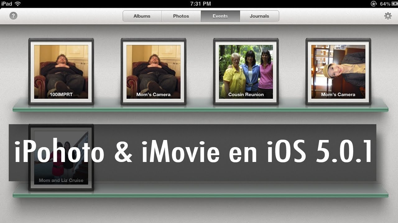 Cómo instalar iPhoto & iMovie en iOS 5.0.1 [Tutorial] - YouTube