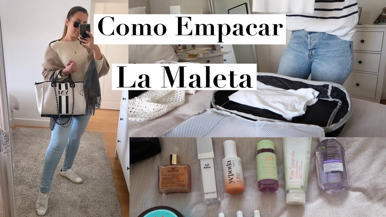 Me voy a España ,Tips para empacar tu maleta | Outfit Viaje Avión ...