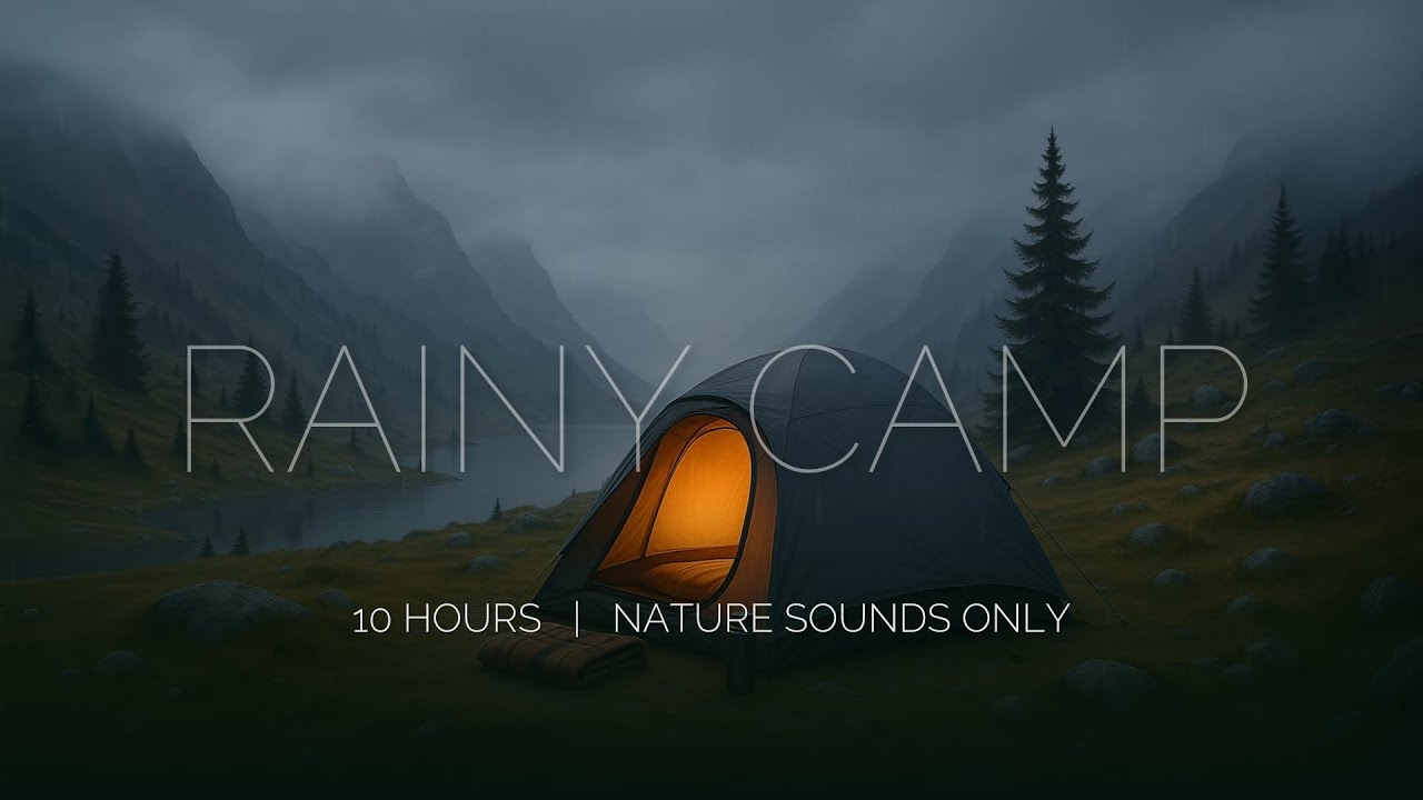 LUNOVA – Rainy Valley Sounds (10 Hours of Rain & Wind in a Foggy ...