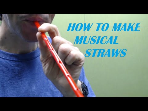 🎶🎵 Musical Straw Instrument🎶🎵 - YouTube