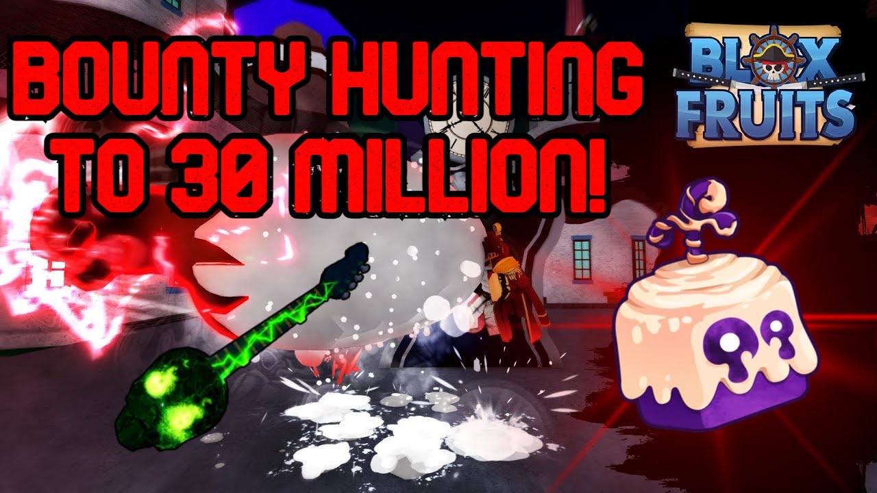 Blox Fruits - 2.5 Million to 30 MILLION Bounty Hunt (Dough Fruit Part 1 ...