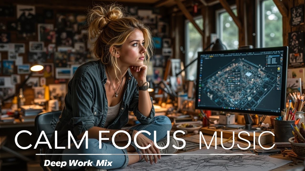 Calm Focus Music for Deep Work | Ambient Sounds & Study Productivity ...