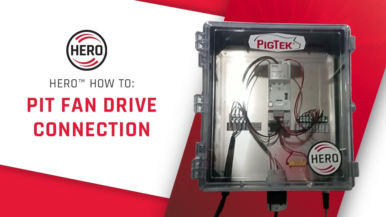 PigTek HERO™ Pit Fan Drive Connection - YouTube