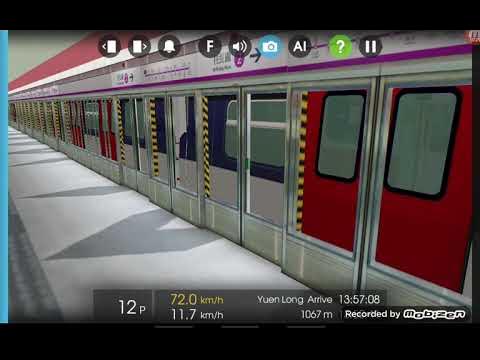 Hmmsim 2 | MTR West Rail Line Sp1900 8-cars from Tuen Mun to Pat Heung Depot | - YouTube