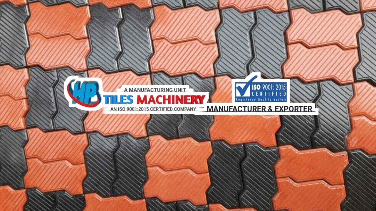 Hydroulic Paver Block Making Process From HP Tiles Machinery - YouTube