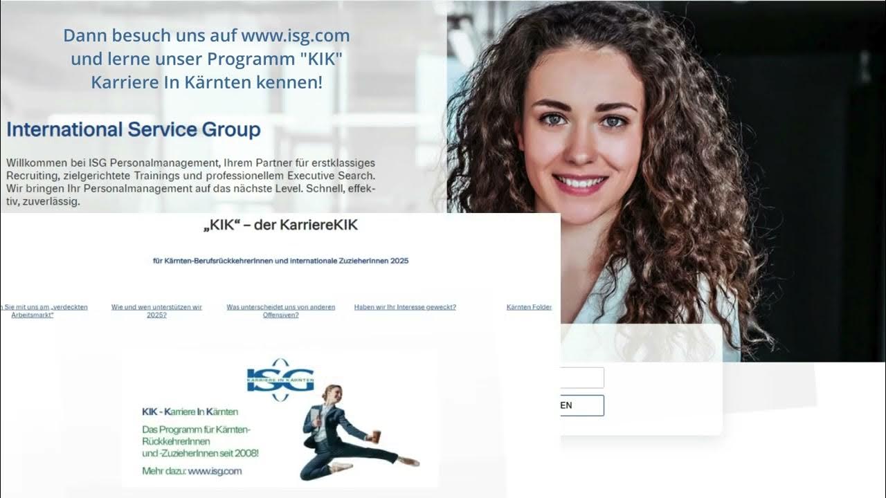 "KIK" - Karriere In Kärnten - das Programm für Kärnten-RückkehrerInnen und -ZuzieherInnen ...