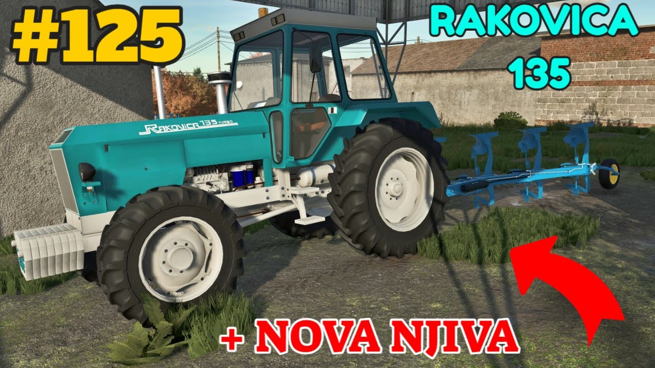 STIZE RAJKA 135 I JOS 3 HEKTARA ZEMLJE! FS 22 POLOWA MAP - Epizoda 125 ...