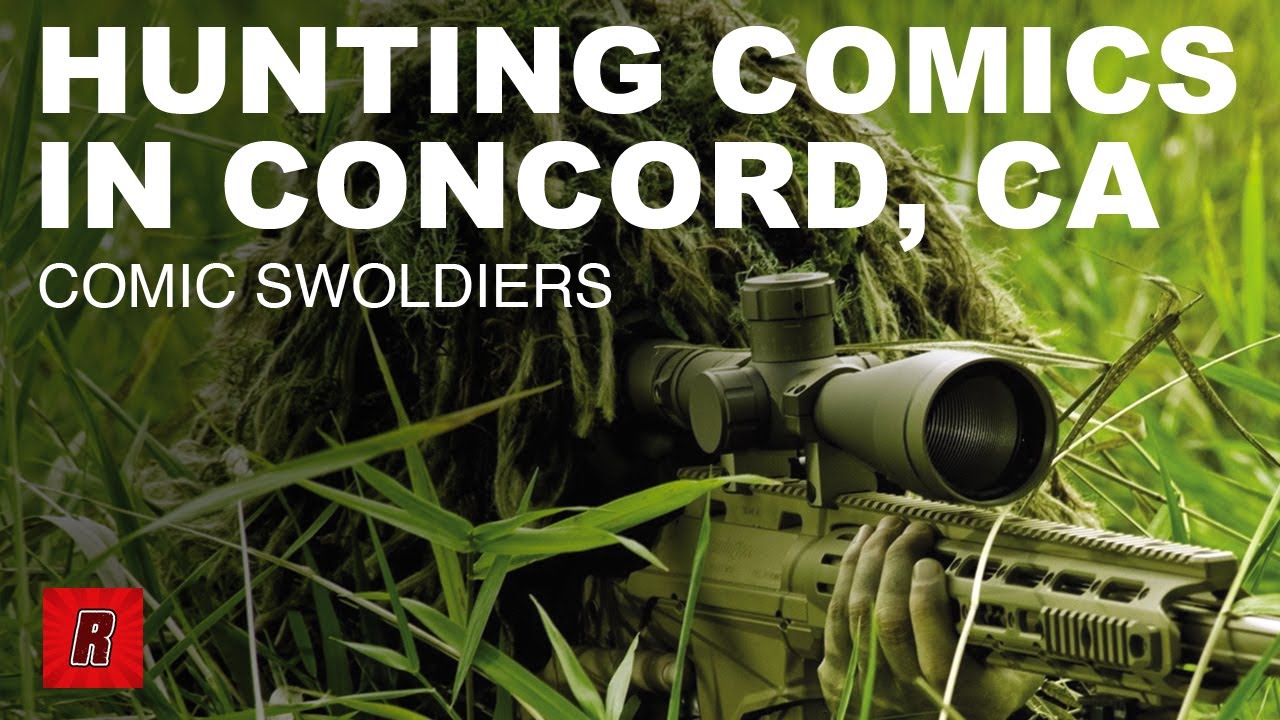 Hunting Comics in Concord | Comic Collecting | Comic Books - YouTube